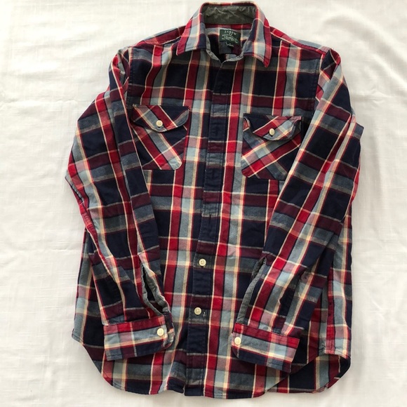 J. Crew | Shirts | J Crew Heavyweight Flannel Shirt | Poshmark